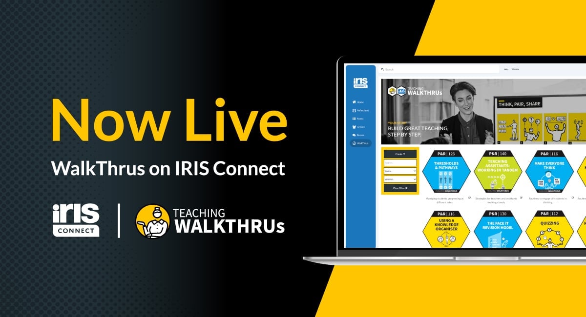Teaching WalkThrus Integration on IRIS Connect