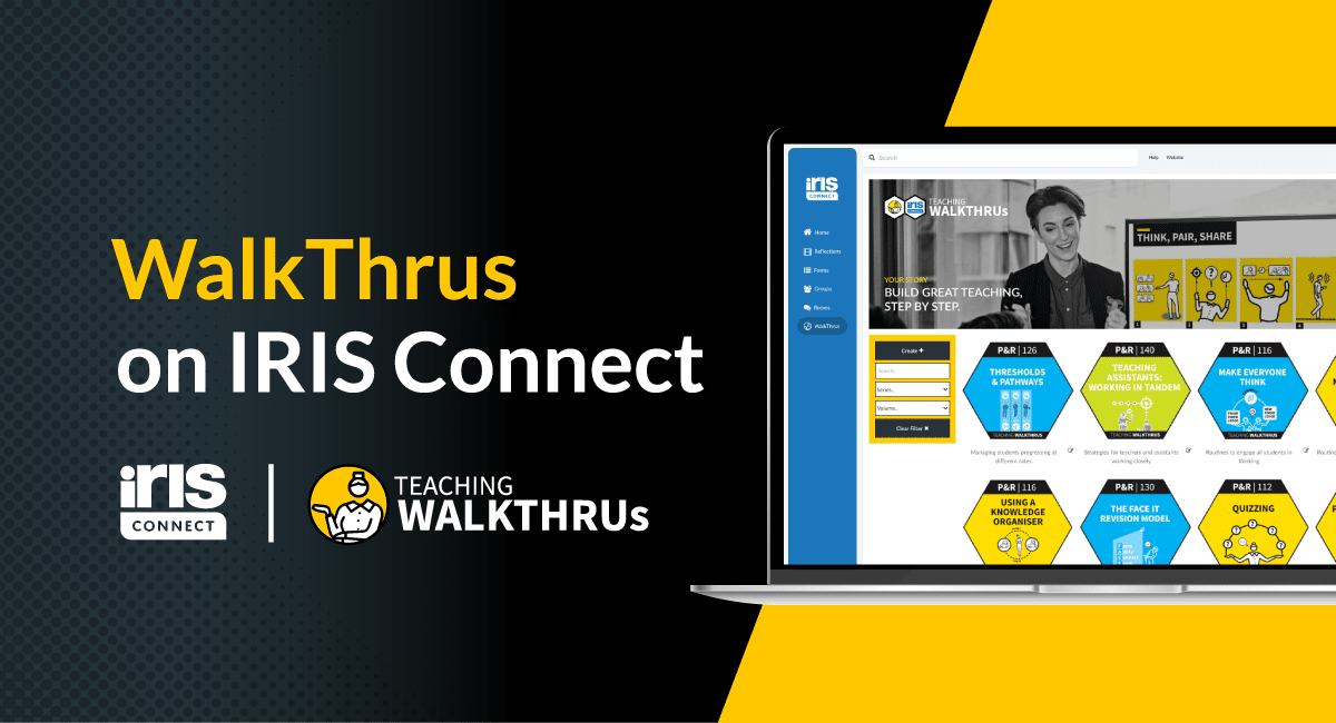 Teaching WalkThrus Integration on IRIS Connect
